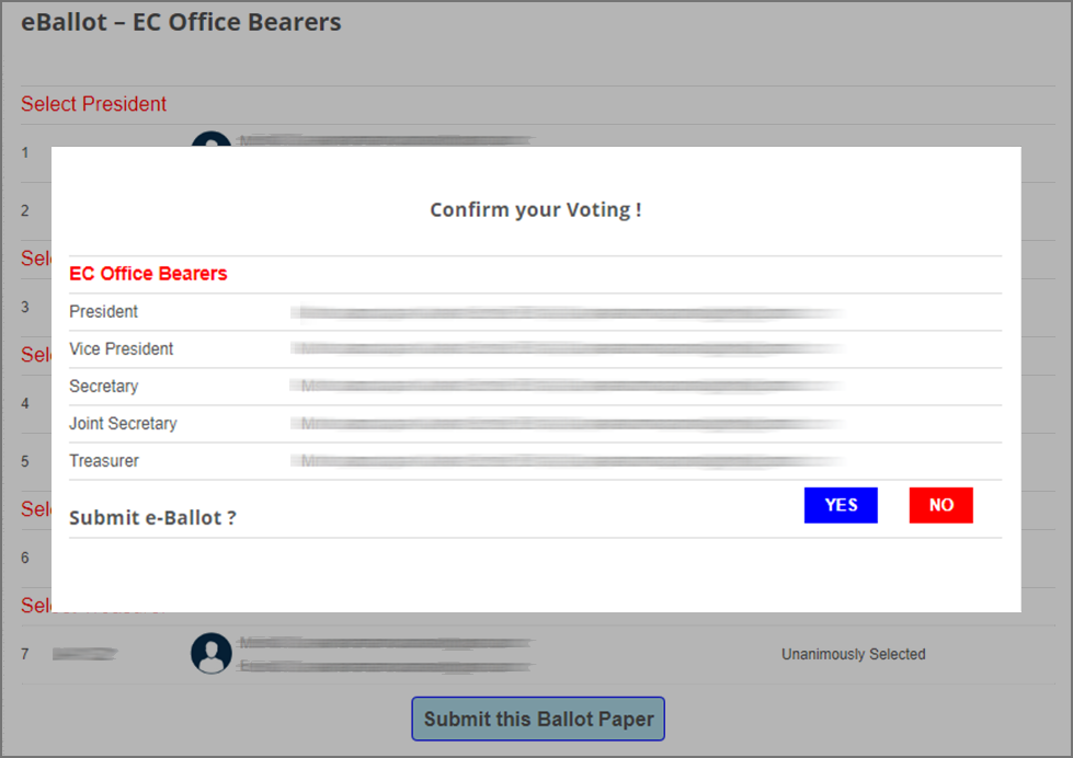 How to vote in EC Office Bearer’s Election ? – Association of Medical ...